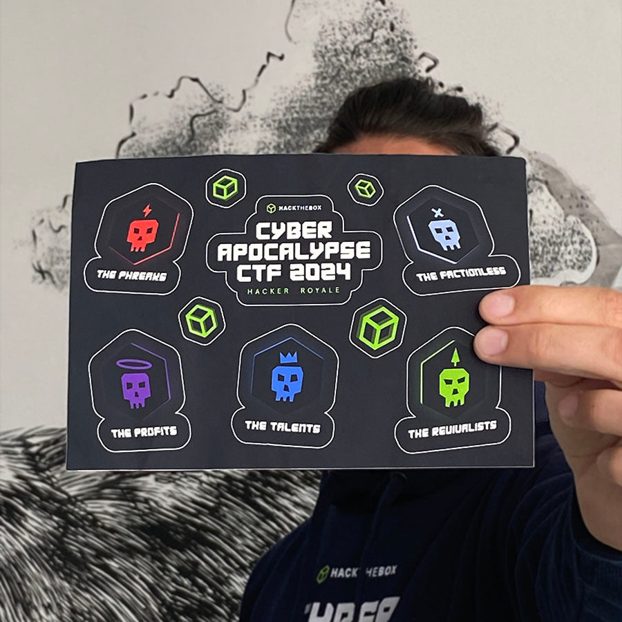 Cyber Apocalypse 2024 Sticker Sheet – Hack The Box