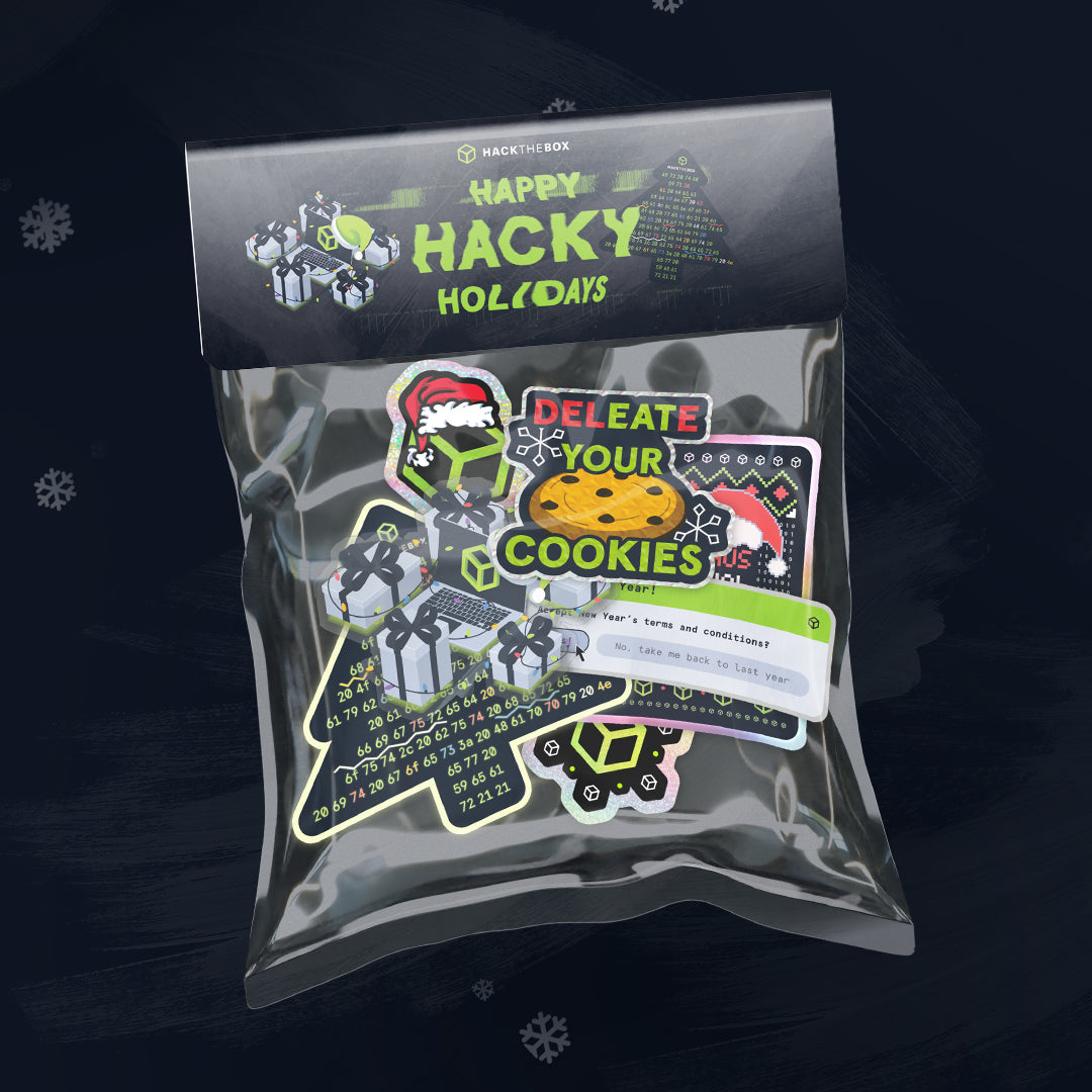 Happy Hacky Holidays Sticker Pack – Hack The Box