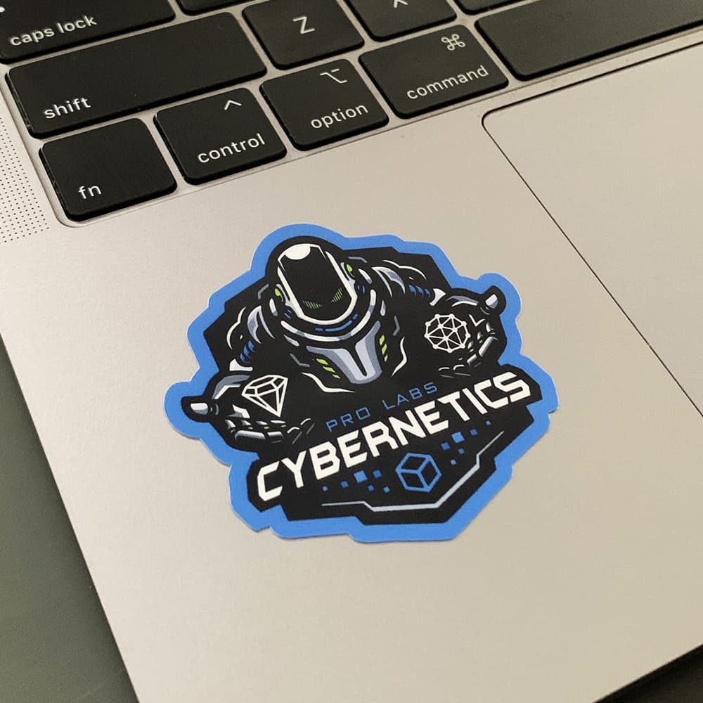 5x Hack The Box Sticker Sheet - Pro Labs Edition