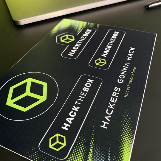 4x Hack The Box Sticker Sheet